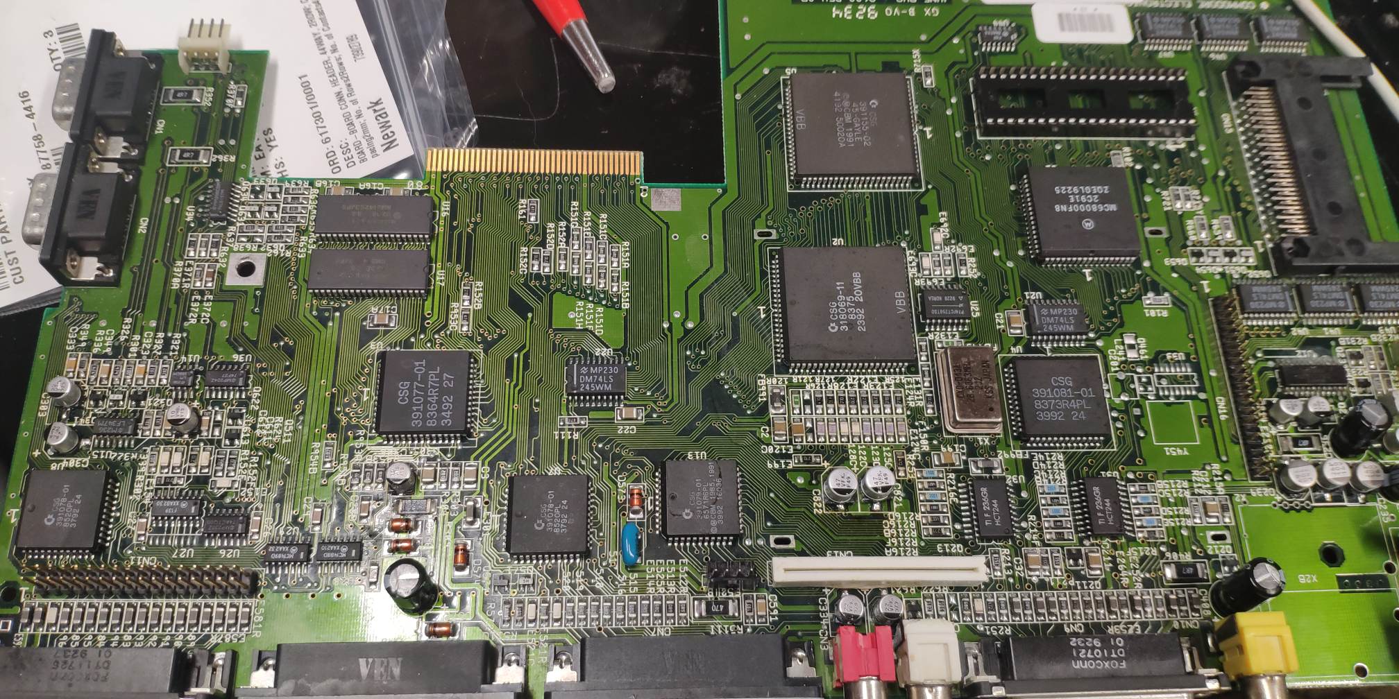 Amiga 600 IDE pin header - Amiga of Rochester