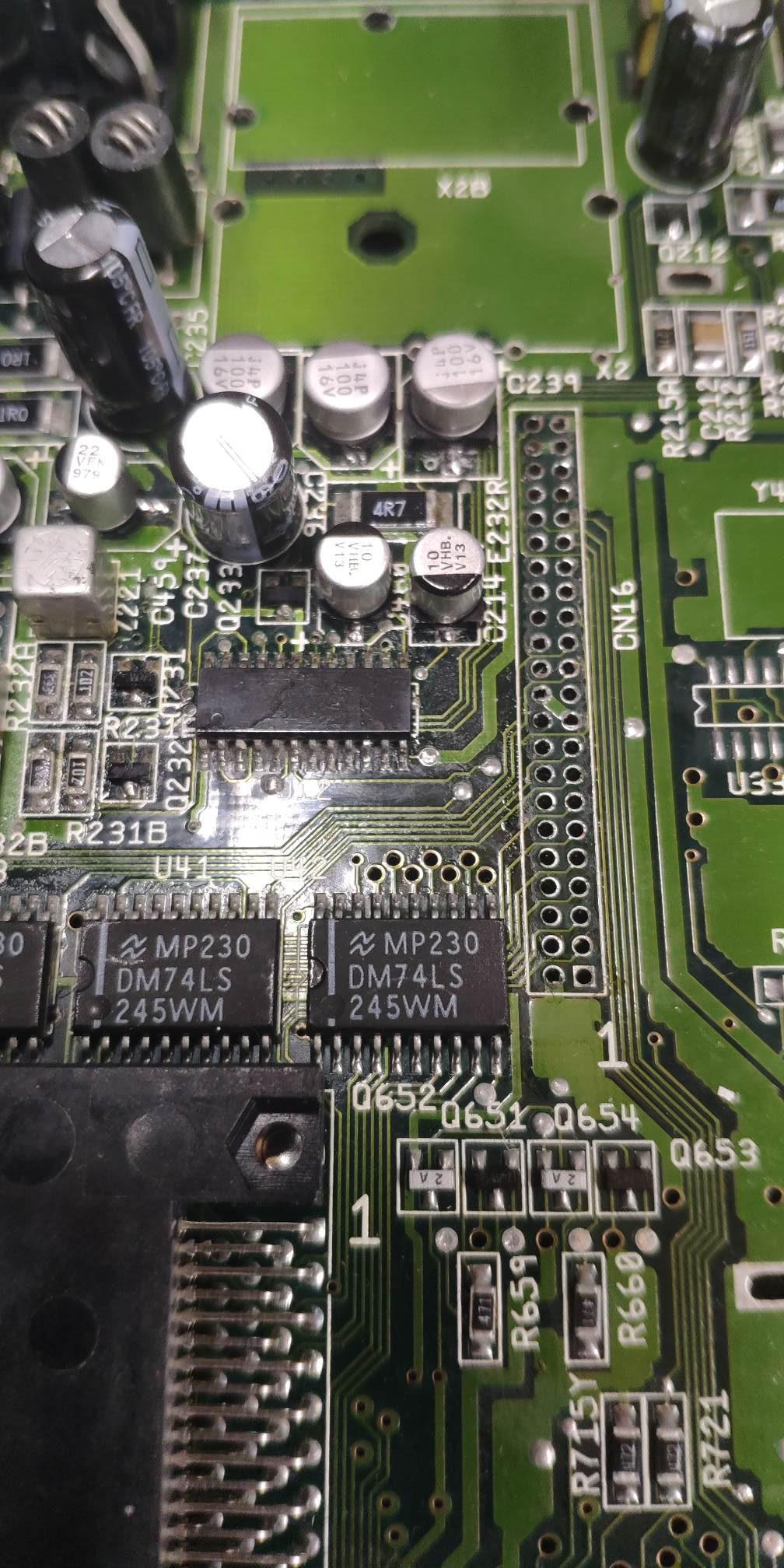 Amiga 600 IDE pin header - Amiga of Rochester